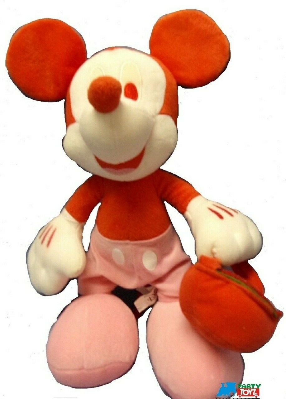 Mickey Mouse Large 14" Plush Toy - Strawberry - Walmart.com