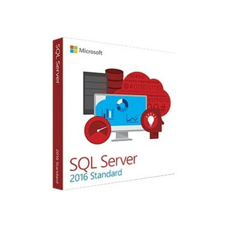 Microsoft SQL Server 2016 Standard - Box pack - 1 server, 10 clients ...