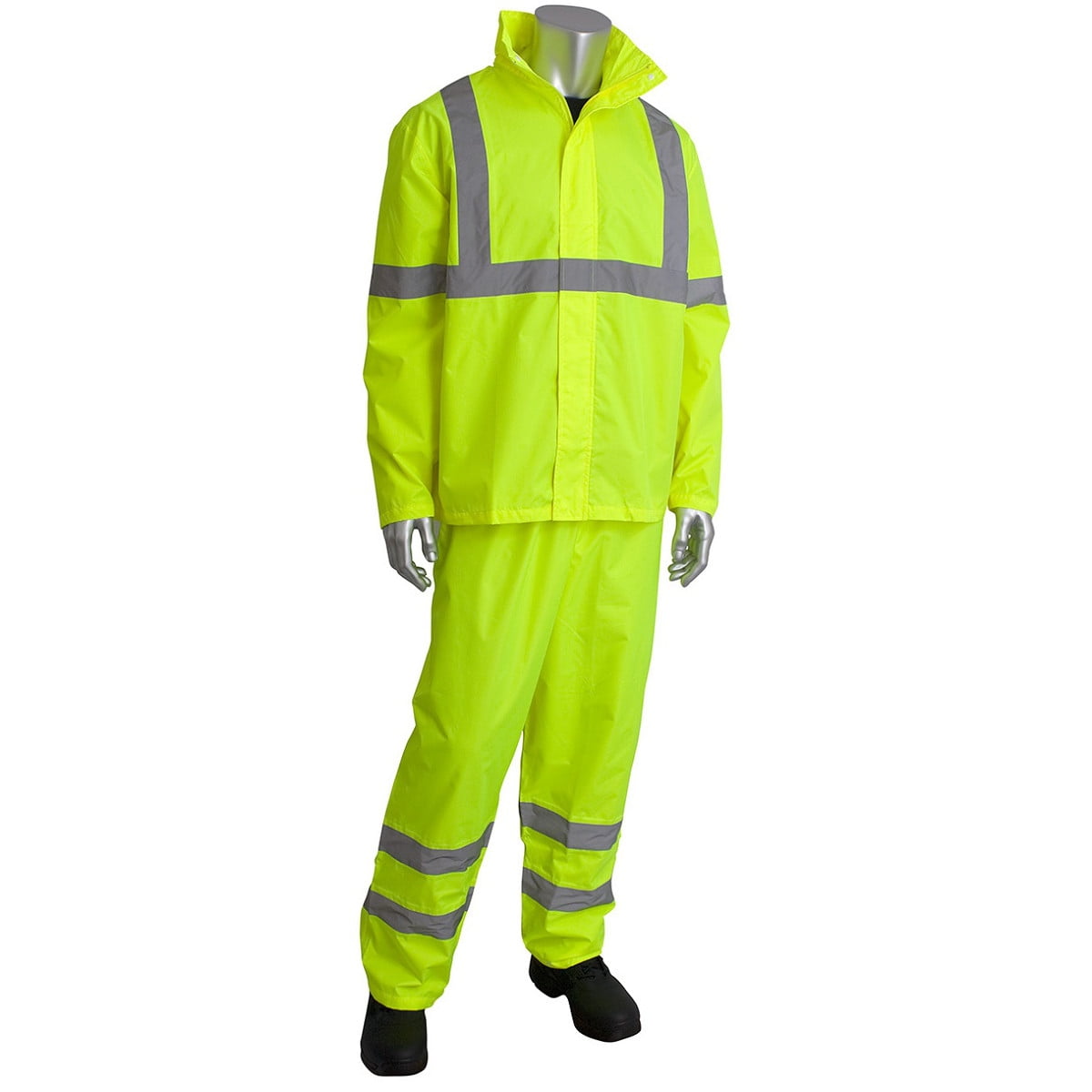 PIP Rain Suits - Yellow - Concealable Hood - 353-1000-L/XL - Walmart.com
