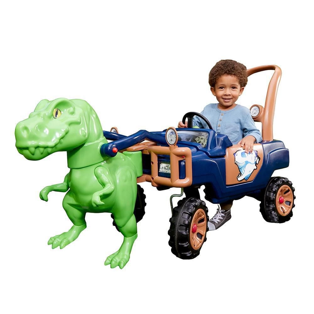 Click here for T-Rex Truck By Little Tikes  Dinosaur Ride-On For... prices