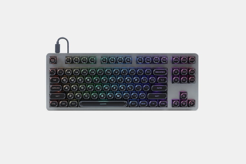 Idobao Graffiti MA profile keycaps 1.5mm ABS Shine Through 127 Keys for ...