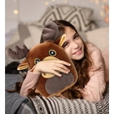 DolliBu Snug-Mooshies Moose Stuffed Animal Plush Toy - Wild Life Super ...