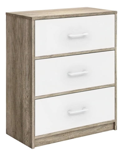 Mueble Comoda Cajonera 3 Cajones Tela Estructura Acero Mdf | Bodega ...