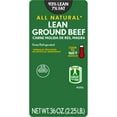 93% Lean / 7% Fat Lean Ground Beef, 2.25 lb Tray, Fresh, All Natural ...