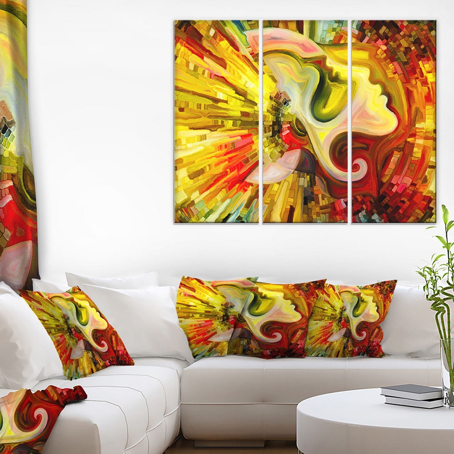 Click here for Designart Design Art Beyond Inner Paint Canvas Pri... prices