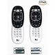 2 Pack - DIRECTV RC73 IR/RF Remote Control - Walmart.com