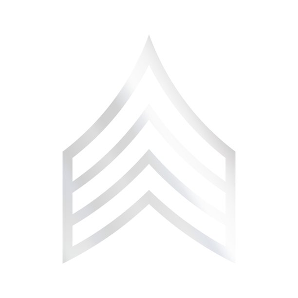 E-5 Sergeant Rank Sticker Decal Die Cut - Self Adhesive Vinyl ...