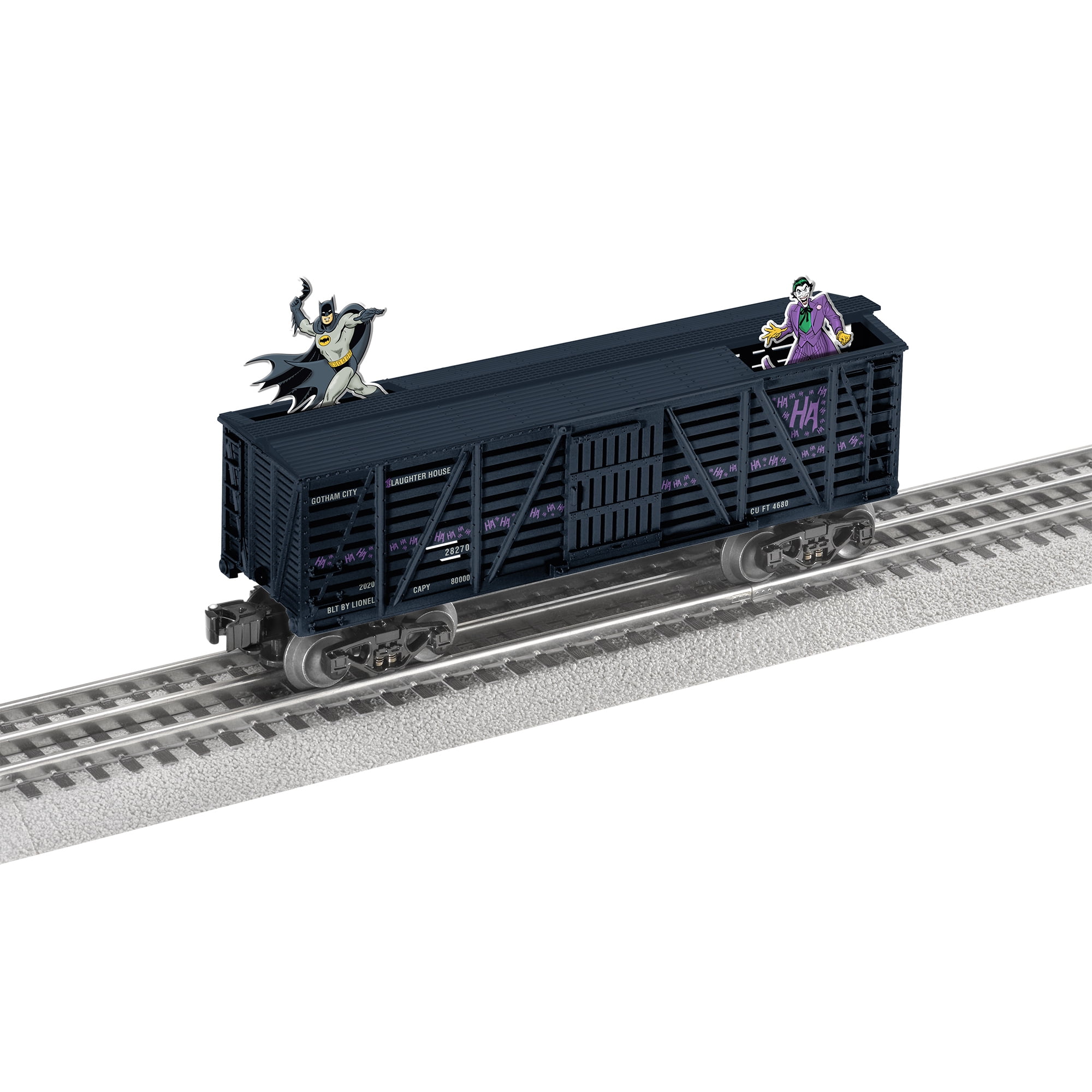 DC Comics Christmas, Holiday O Scale BATMAN vs THE JOKER Duel Car Model ...