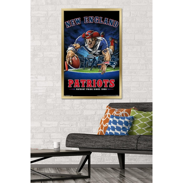 Patriots Wall Decals New England Patriots 36'' X 36'' Team Logo