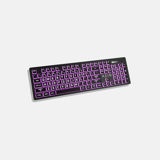 Azio New Vision Backlit USB Keyboard with Large Print keys 3 ...