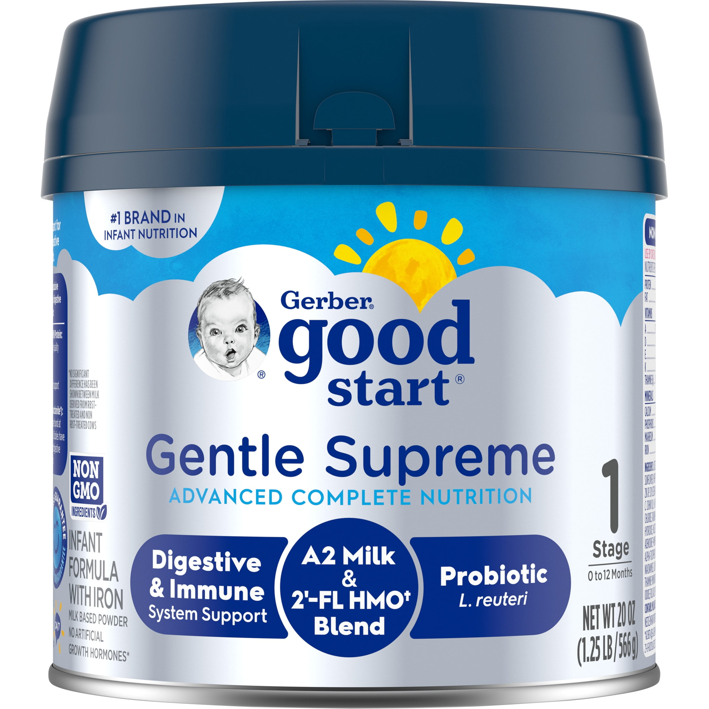 Gerber Good Start Premium Non-GMO Powder Infant Formula with A2 Milk ...