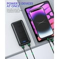 LOVELEDI 15000mAh Dual USB Power Bank - Compact, Strong Portable ...