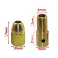 Brass Drill Chuck Mini Drill Chuck Adapter Drill 0.5Mm-3.0Mm Chuck Tool ...