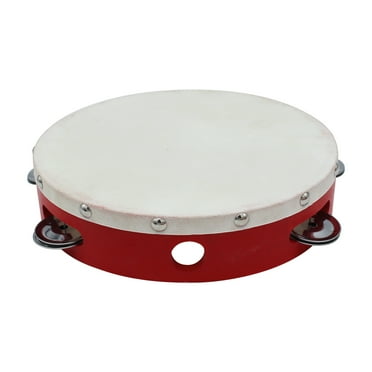Tambourines,Wooden Tambourines Adults Drum Bell Double Rows,Hand Held ...
