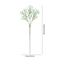 Artificial Flower Bouquet Realistic 's Breath Plastic Arrangement ...
