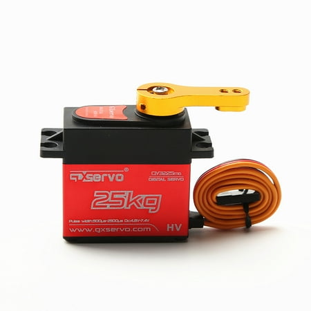 Royalbelle Waterproof 25kg Servo High Speed Servo Metal Gear Digital ...