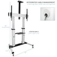 "VIVO Universal Support Mobile TV Cart Mount, Ultra Heavy Duty Stand ...