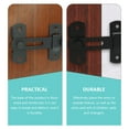 2 Pcs Door Lock Buckle Barn Fence Gate Simple Sliding Bolt Latch ...