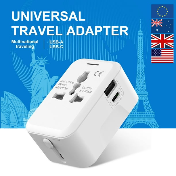Universal Travel Adapter, OGEDNAC International Conversion Plug Adapter ...