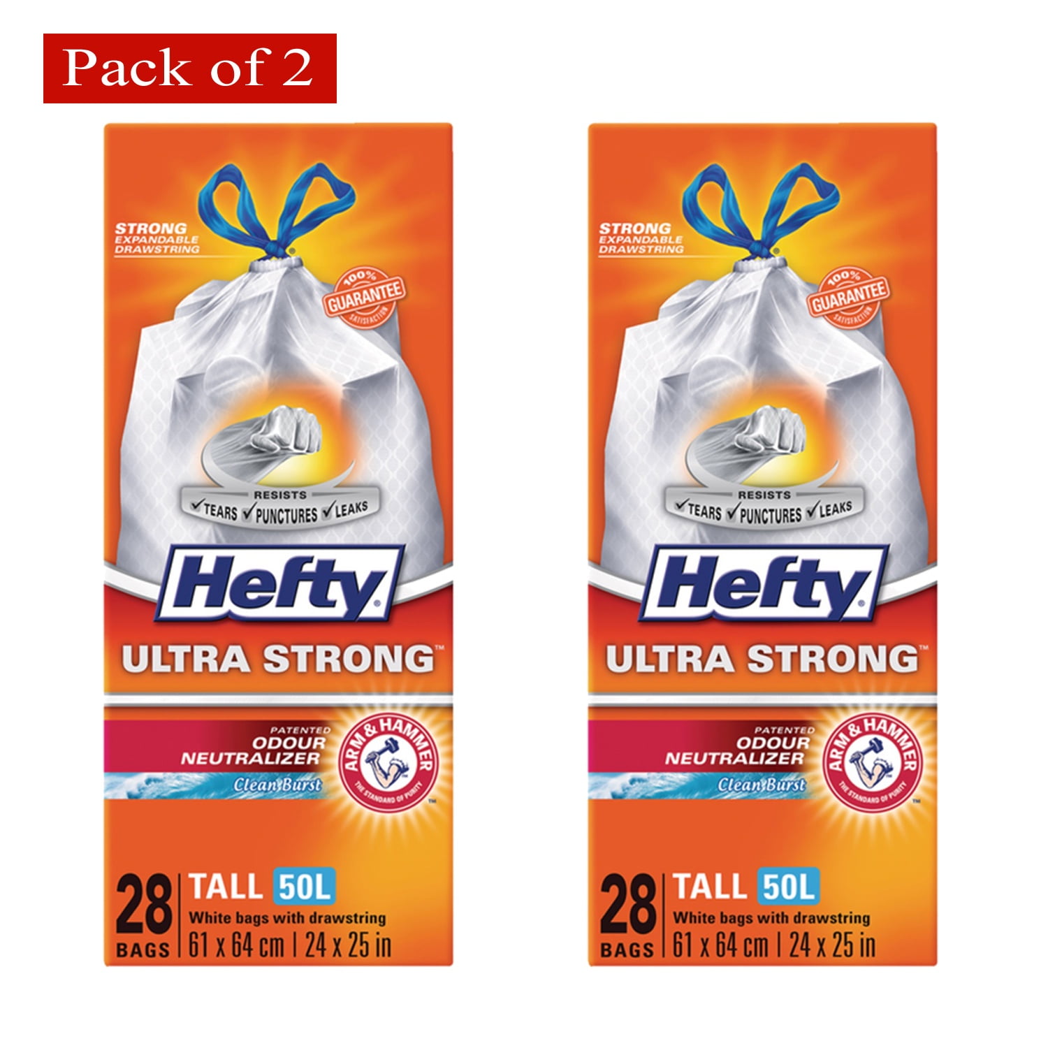 Click here for Hefty Ultra Strong Waste Bags Drawstring White Kit... prices