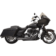 Bassani The Ripper Stainless Short Road Rage 2-into-1 Exhaust System ...