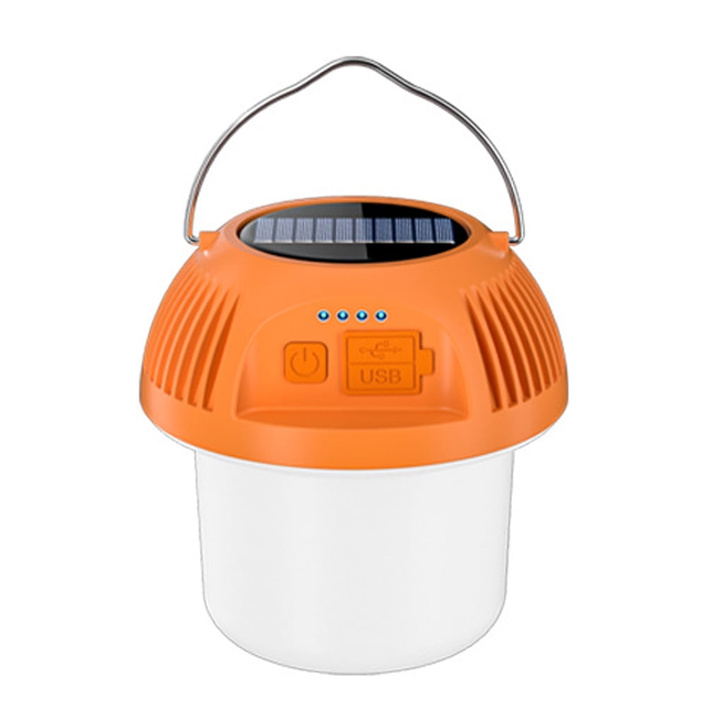 Solar LED outdoor lights for camping portable tent lights - Walmart.com