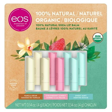 eos Natural Variety Lip Balm Multi-Pack, 9 Sticks - Walmart.com