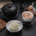 3 Pcs 5 Inch Stainless Steel Trivet Steaming Rack Stand Small Round ...