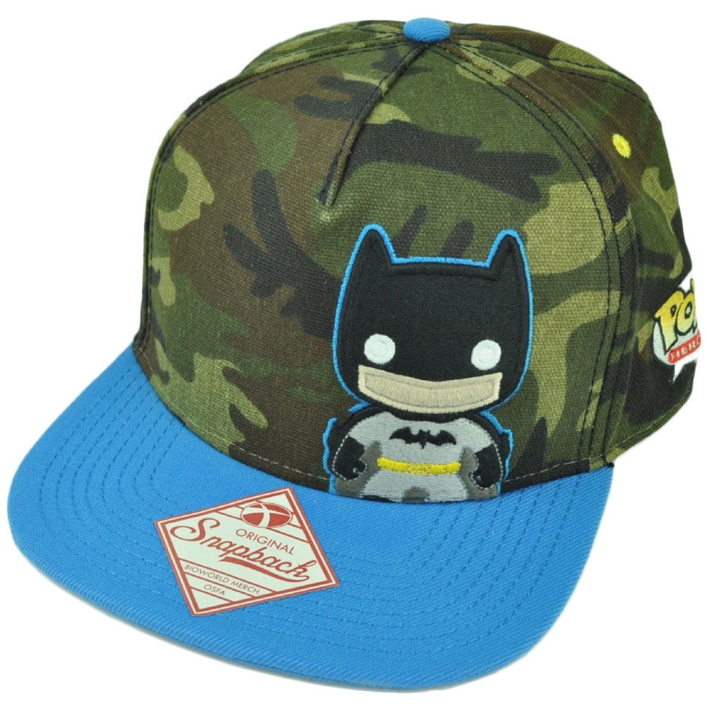 Pop! Heroes Batman Funko Camouflage Camo Snapback DC Comics Super Hero ...