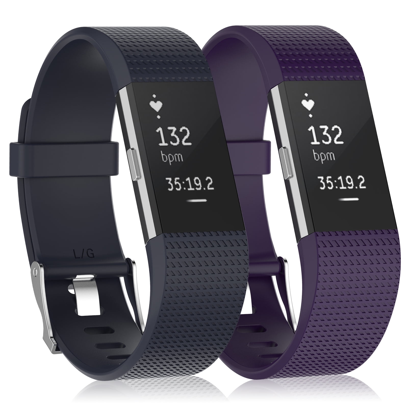 TSV Band Fit For Fitbit Charge 2 Adjustable Replacement Sport Strap