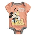 Disney Baby Boys' Mickey Mouse and Pluto 4 Piece Layette Set, Sizes 0 ...