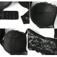 Exerin Push Up Bras Women's Padding Underwire Flower Lace Lift Up ...