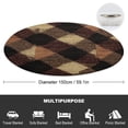 59.1in Round Blanket Light Weight Anti-Wrinkle Anti-Allergy Non ...