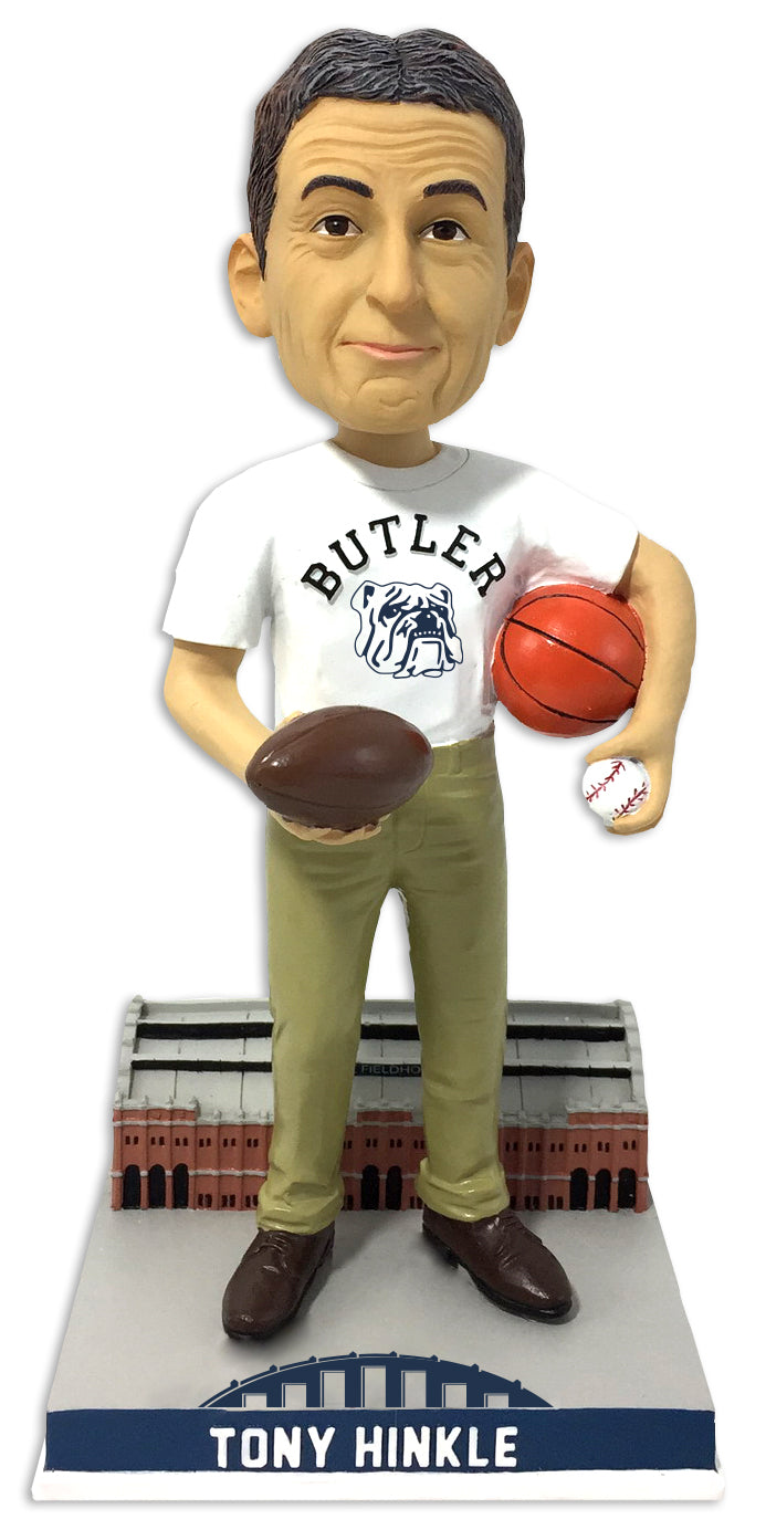 Tony Hinkle Butler Bulldogs Former Coach Bobblehead NCAA Hinkle ...