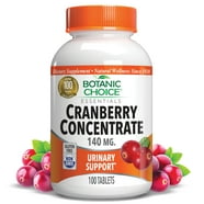 Super Strength Cranberry Extract 450mg with Vitamin C, 60 Immune ...