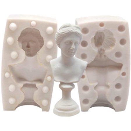 3D Bust Mould, Greek Mythology Idol Portrait Sketch Plaster Silicone ...