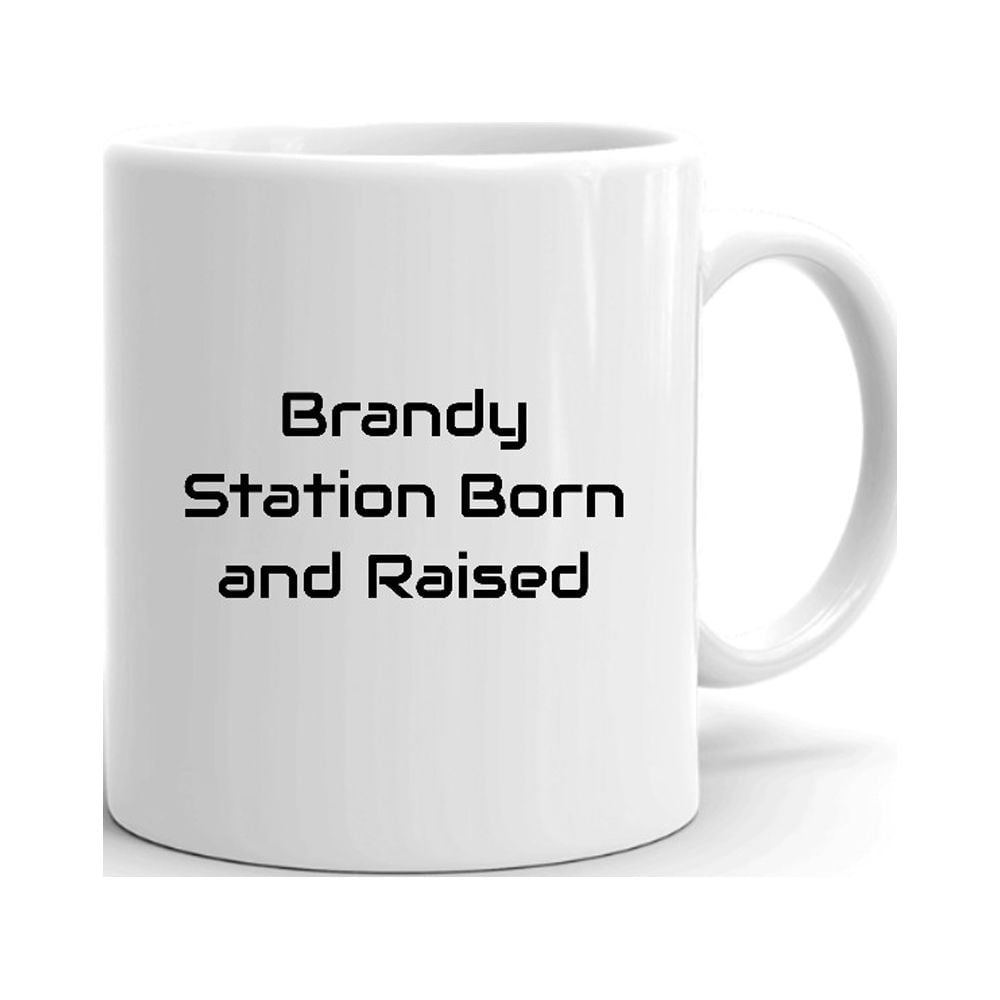 Brandy Station Born And Raised Ceramic Dishwasher And Microwave Safe ...
