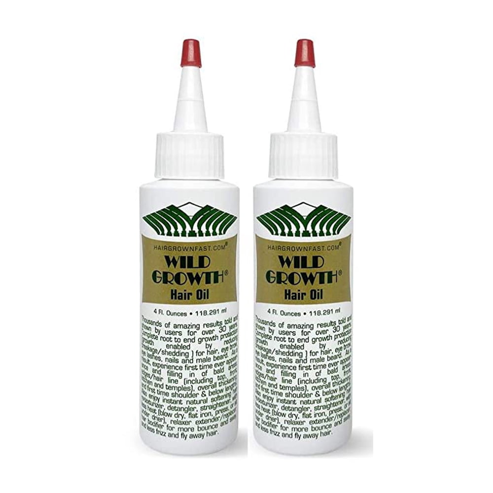 (2PACK) Wild Growth Hair Oil, 4 fl oz - Walmart.com - Walmart.com