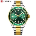Curren 8388 New Men's Watch Men's Watch Week Calendar Business Casual ...