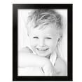 ArtToFrames 15" x 20" Colonial Onyx Picture Frame, 15x20 inch Black MDF ...