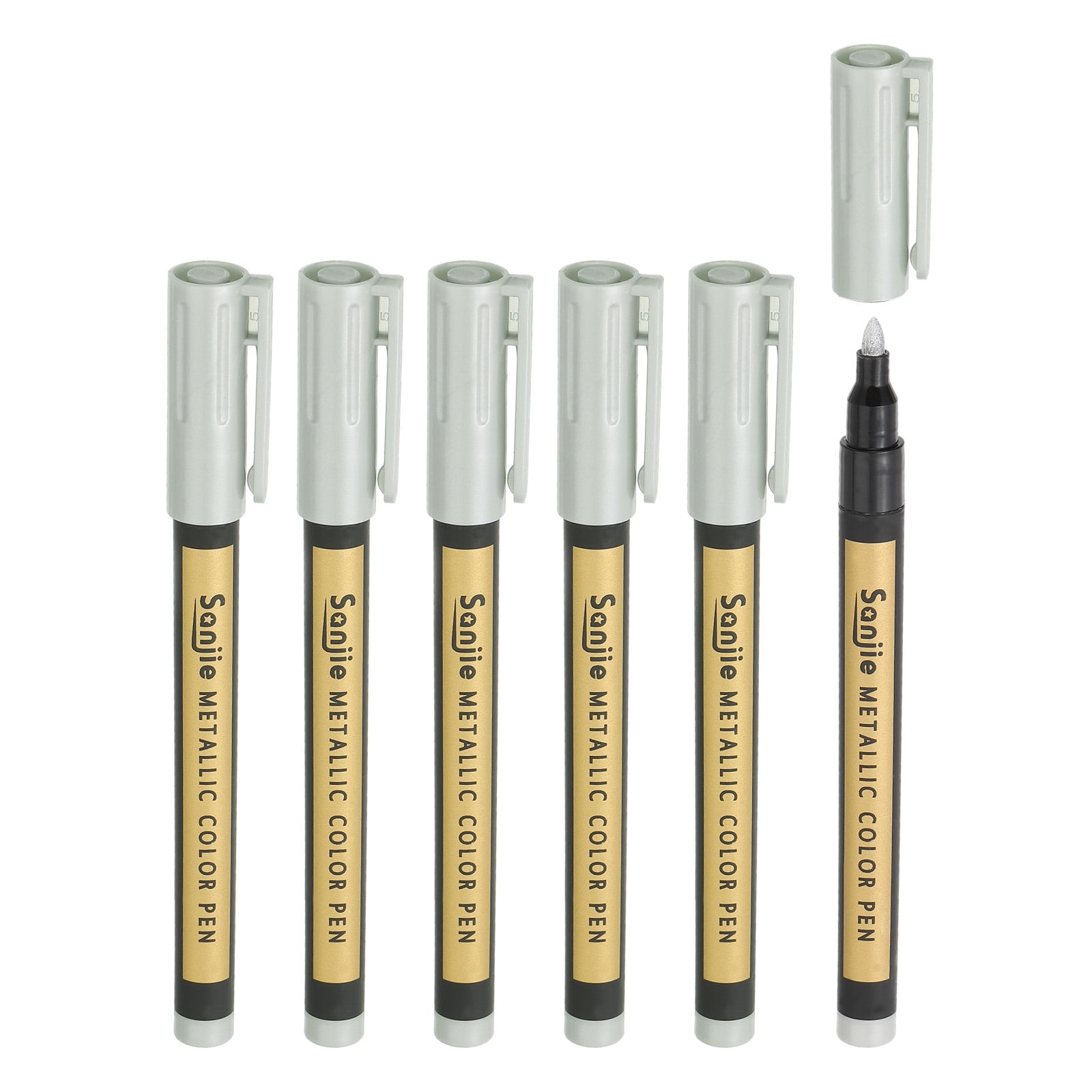 Click here for Unique Bargains Metallic Marker Pens  6 Pack Paint... prices
