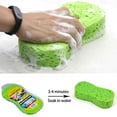 Car Wash Sponges,Extra Thick Large Colorful Cleaning Sponge Multi ...