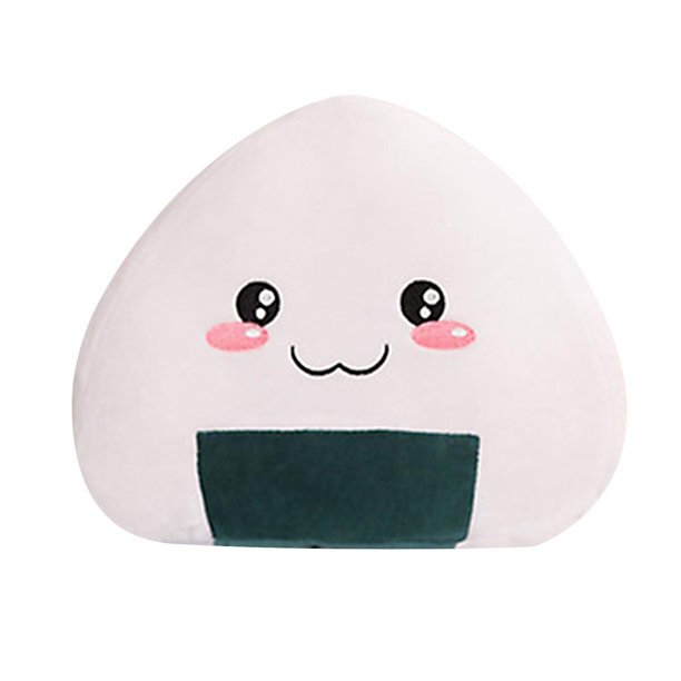 Plush Cute 3d Rice Ball Plush Toy Stuffed Home Decoration Birthday Gift ...
