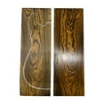 Bocote Bookmatched Guitar Drop Tops 21" x 7" x 1/4" - Unique and ...