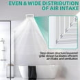 Clearance Bathroom Products Bathroom Exhaust Fan Cover With Springs