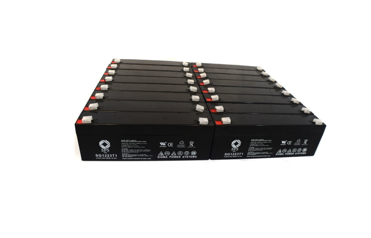 SPS Brand 12V 2.3 Ah Replacement Battery for Alaris Medical KEOFEED ...