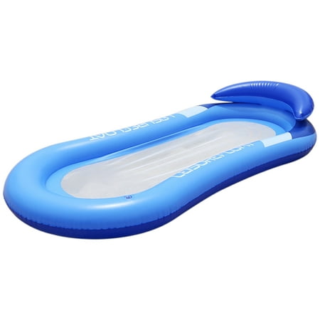 Inflatable PVC Pool Float Swimming Pool Lounger Hammock Raft | Walmart ...