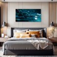 Canvas Wall Art Financial market investment trading graph Candle stick ...