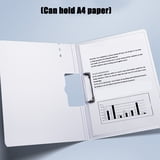 Sunshinehomely Plastic Clipboard with Low Profile Clip A4 Letter Size ...