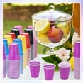 MODANU 16 Ounce Plastic Cups 50 Pcs Heavy Duty Drinking Cups Disposable ...